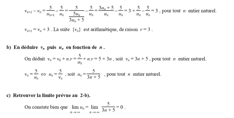 TS - CE 23 - Suites - Adjacentes - Sens de Variation