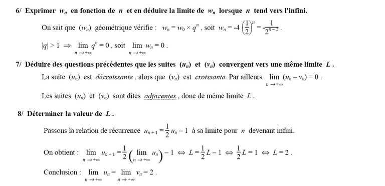 TS - CE 23 - Suites - Adjacentes - Sens de Variation